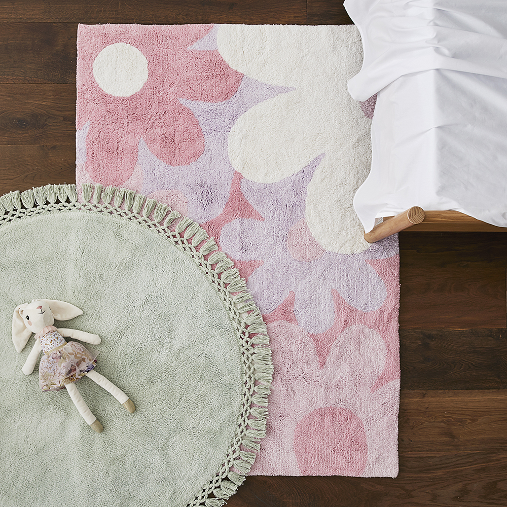 Adairs Kids - Giant Floral Decorative Rug | Adairs
