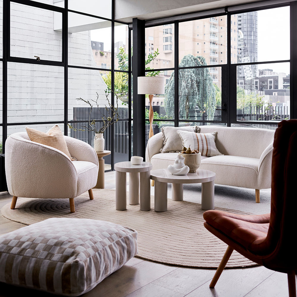 Cygnet Fawn Side Table | Adairs