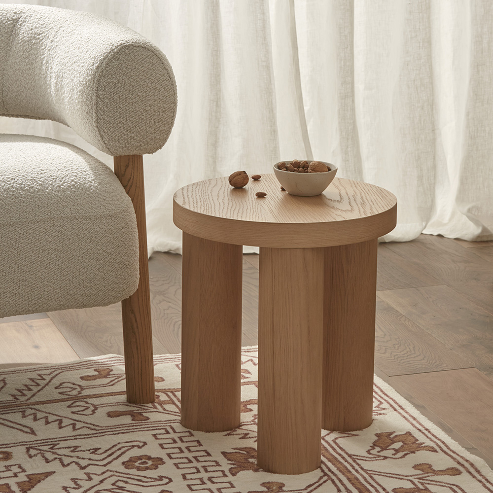 Mark Tuckey - Cygnet Oak Side Table | Adairs