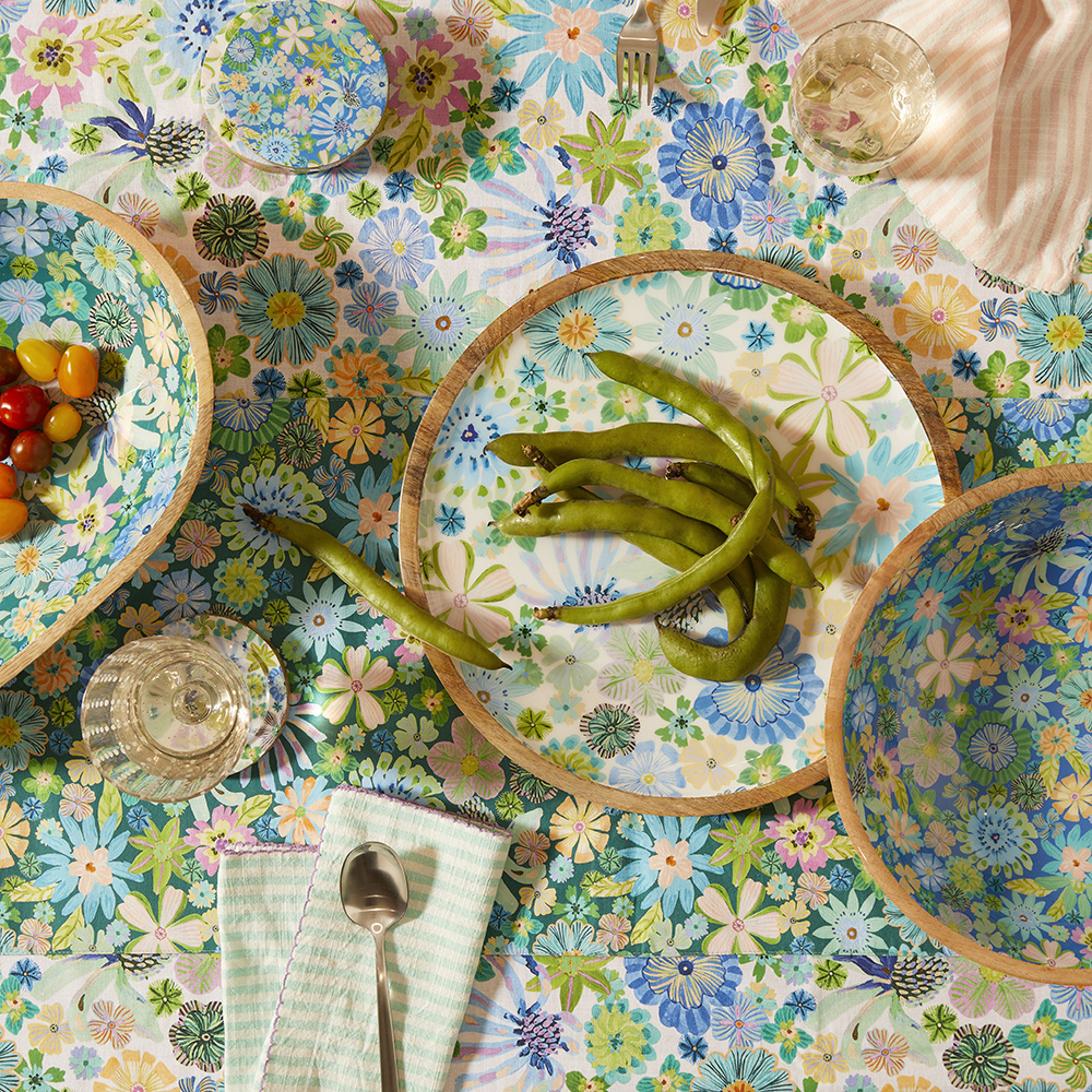 Sia Floral Multi Tablecloth | Adairs