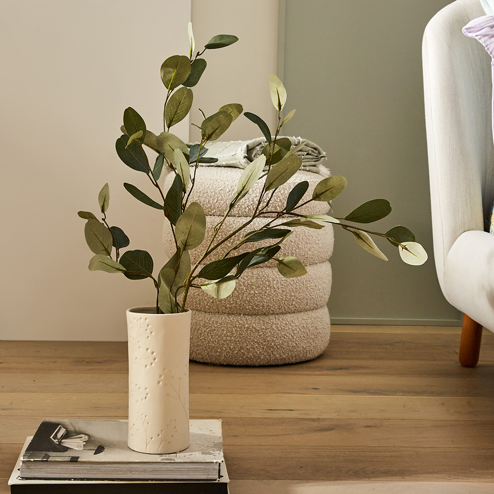 Pressed Flower Natural Vase | Adairs