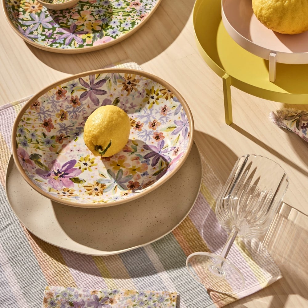 Summer Sorbet Multi Stripe Placemat 2 Pack | Adairs