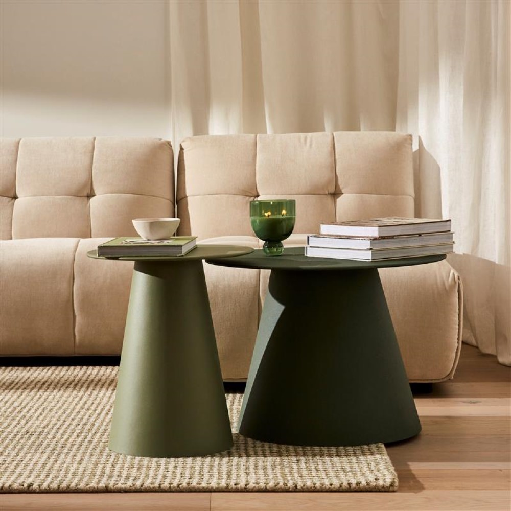 Sonora Light Sage Side Table | Adairs