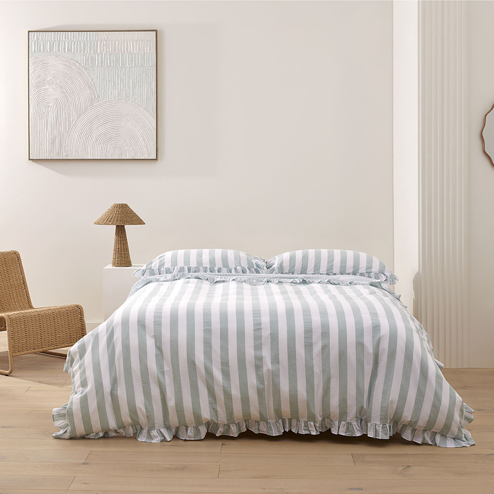 Moma Mint Arch Canvas | Adairs