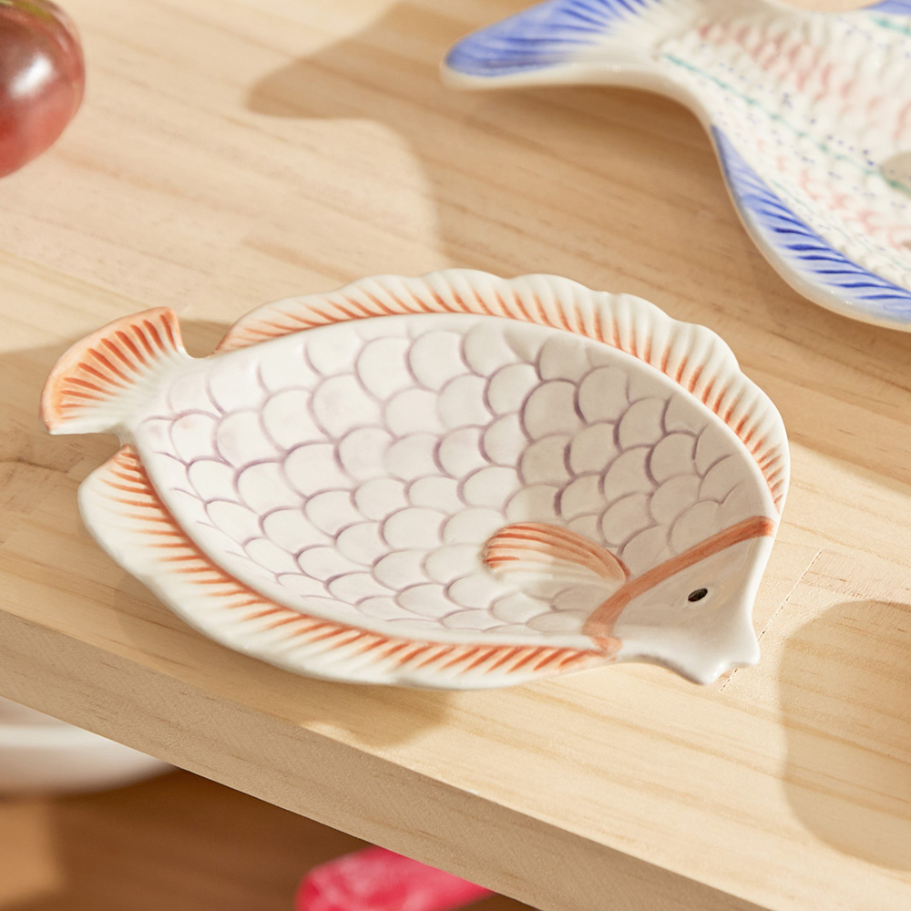 Orange Fish Dish | Adairs