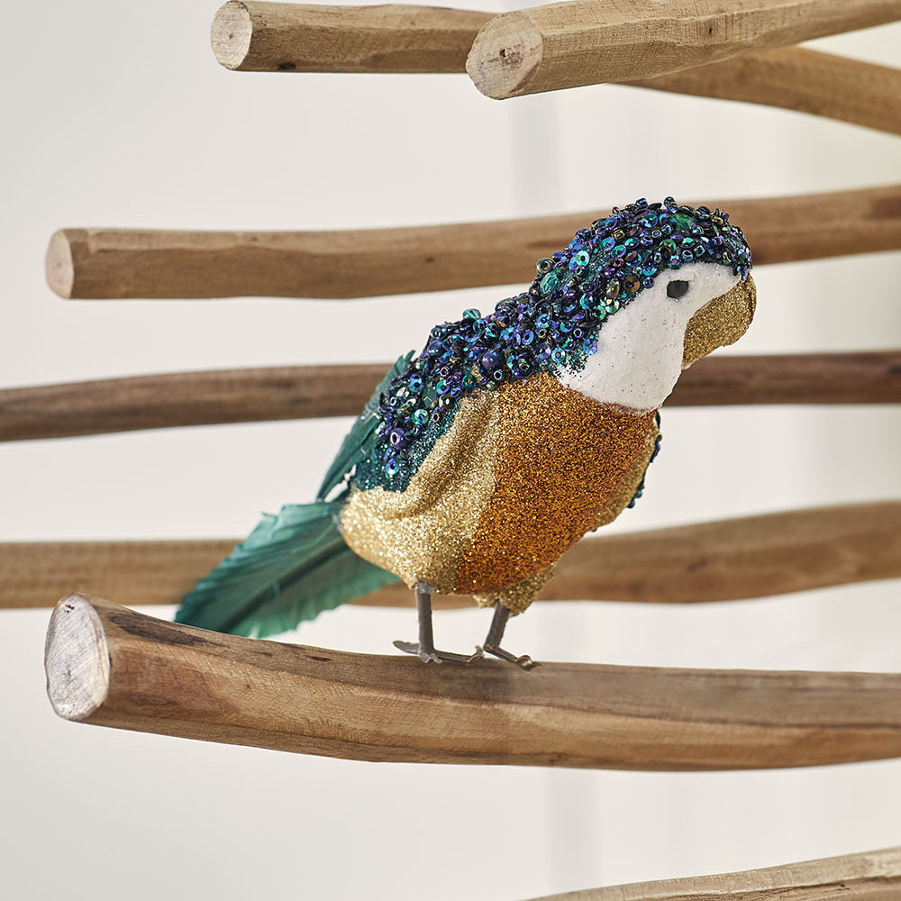 Australiana Feather Bird Cockatoo Tree Topper | Adairs