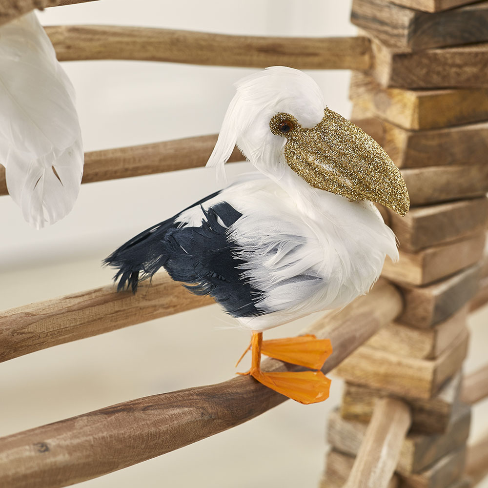 Australiana Feather Bird Kookaburra Tree Topper | Adairs