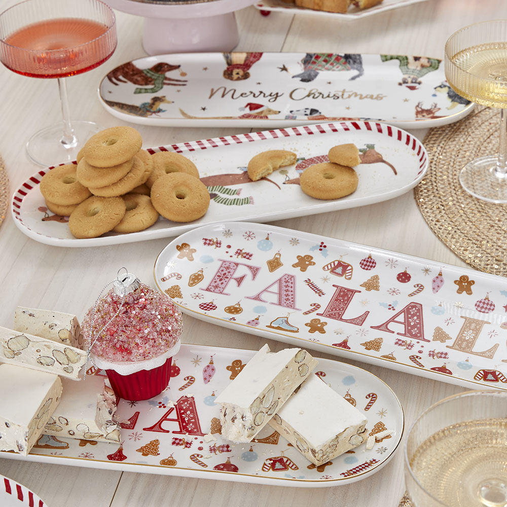 Christmas Multi Fa La La Tray | Adairs