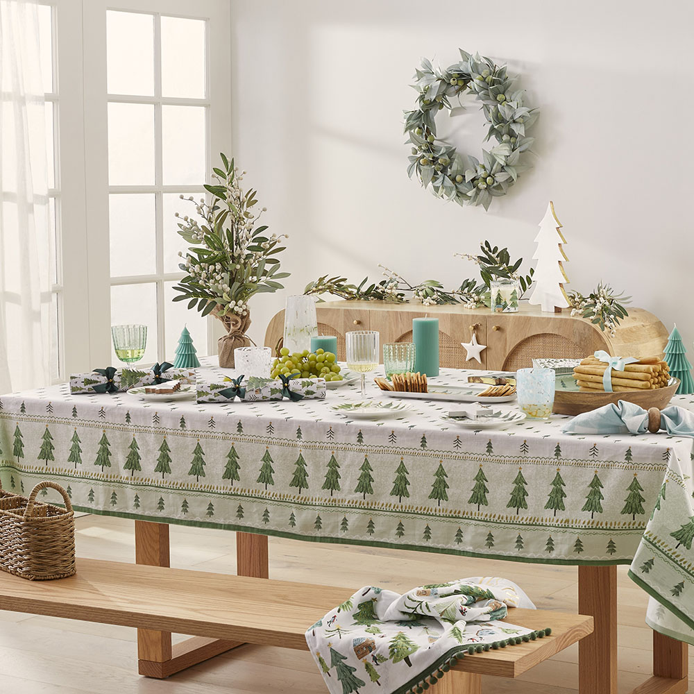 Berry Leaf White & Green Luxe Tree | Adairs