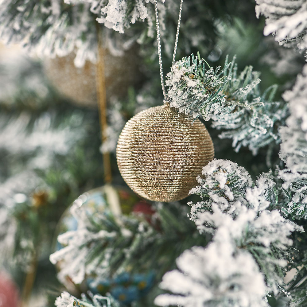 Coil Champagne Bauble | Adairs