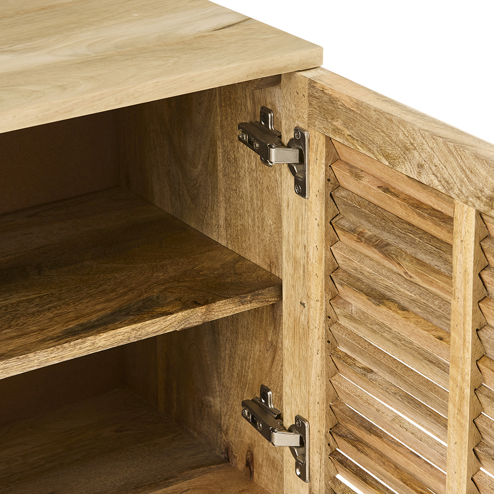 Louvre Natural Bedside Table | Adairs