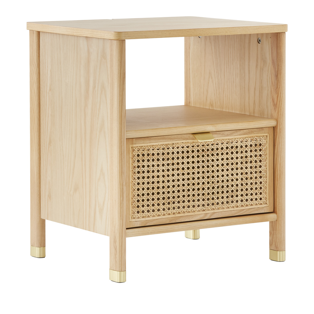 Swansea Natural Bedside Table | Adairs