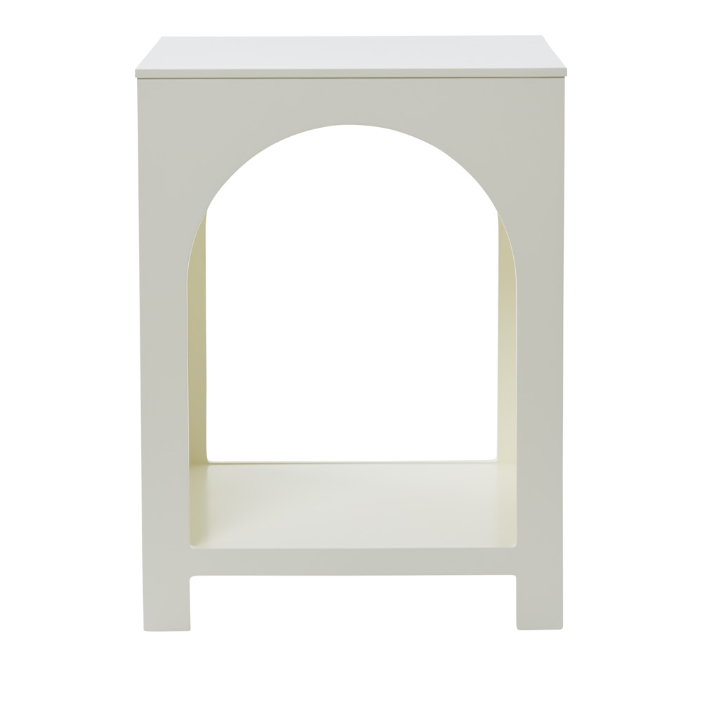 Lana Ivory Bedside Table | Adairs