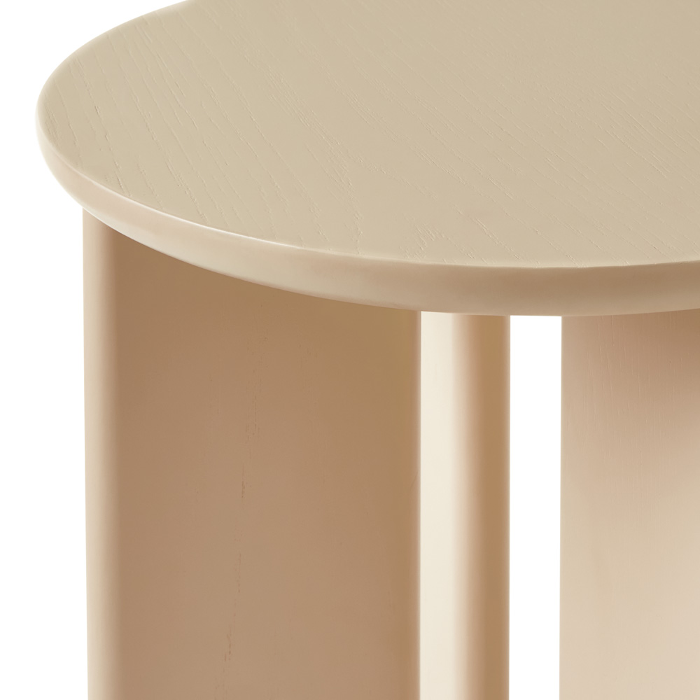 Parker Almond Side Table | Adairs