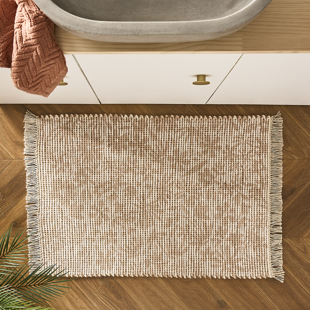 Monte Coastal Flowers Indoor Mat | Adairs