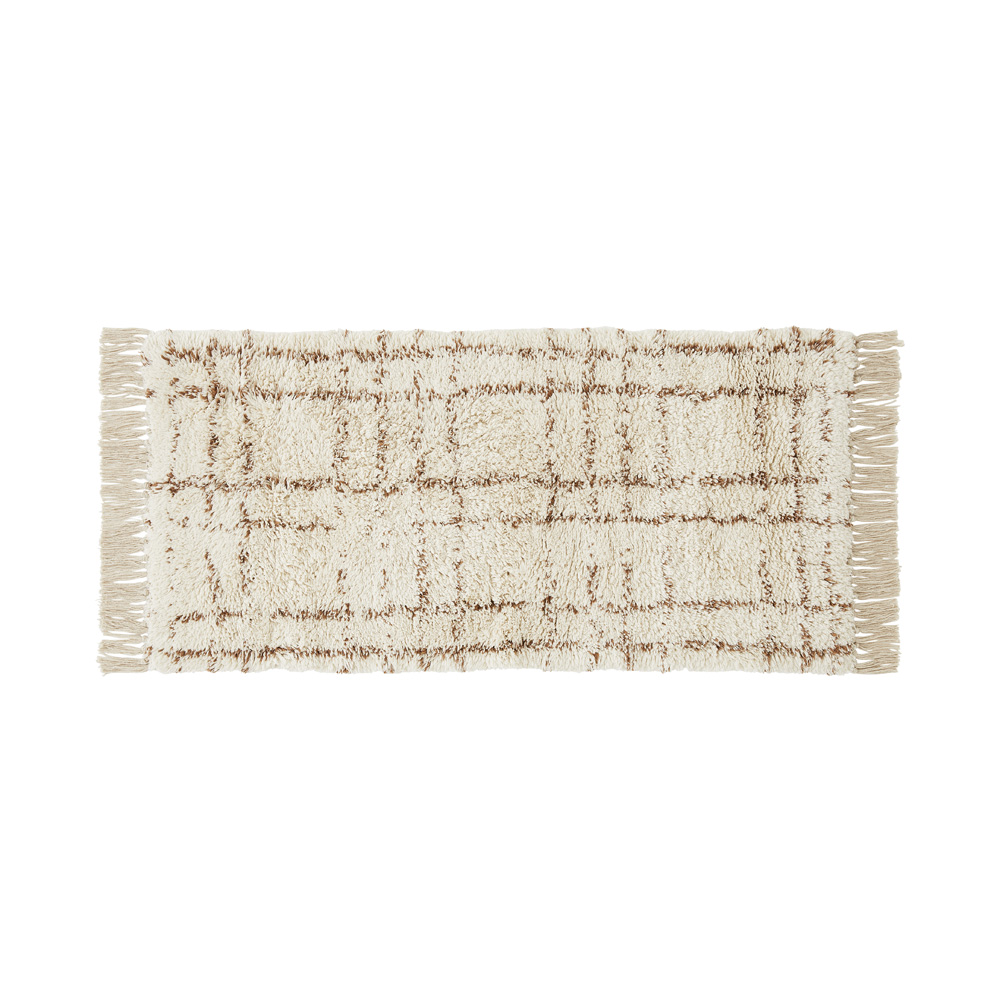 Mirage Natural & Caramel Rug | Adairs