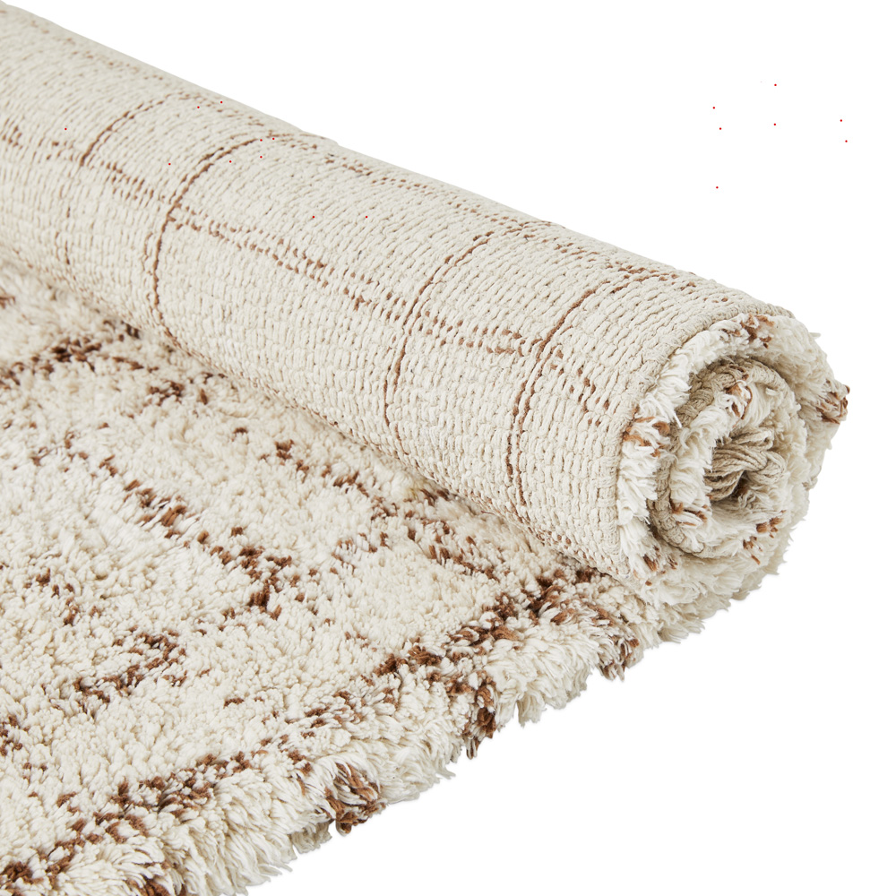Mirage Natural & Cocoa Rug Runner | Adairs