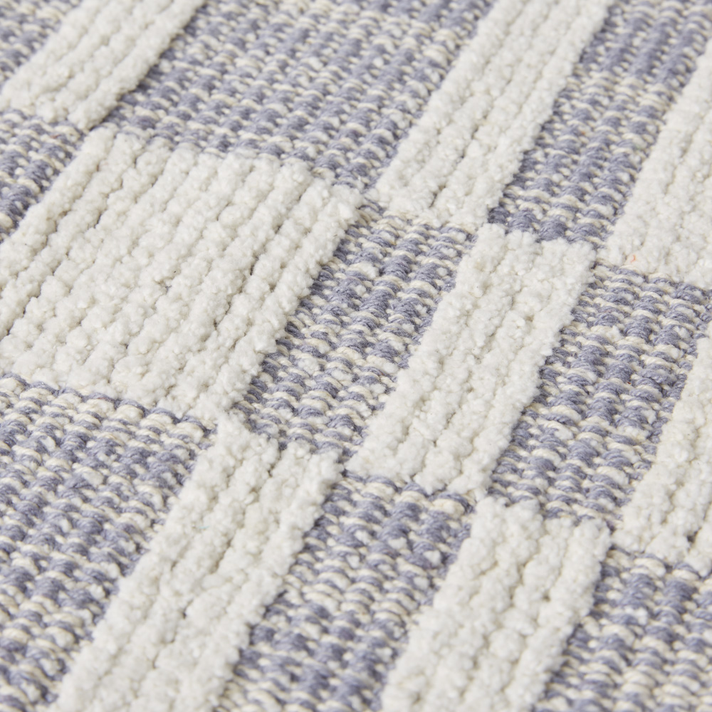 Curtis Frost Blue Indoor Mat | Adairs