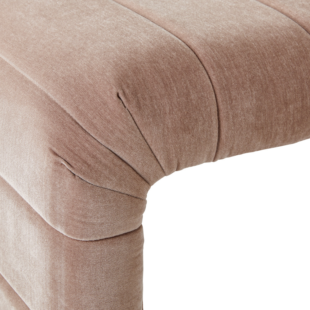 Carson Dusty Rose Bench Seat | Adairs