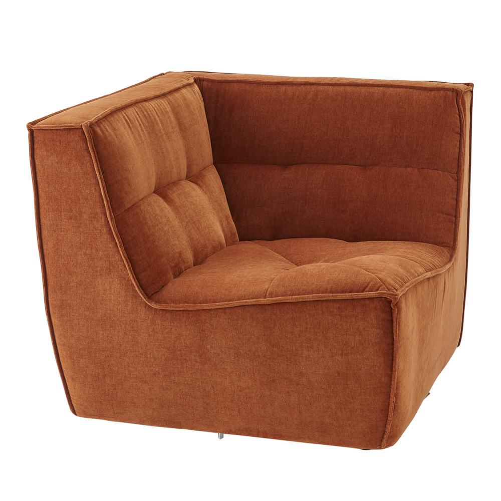 Otis Copper Corner Lounge Chair | Adairs