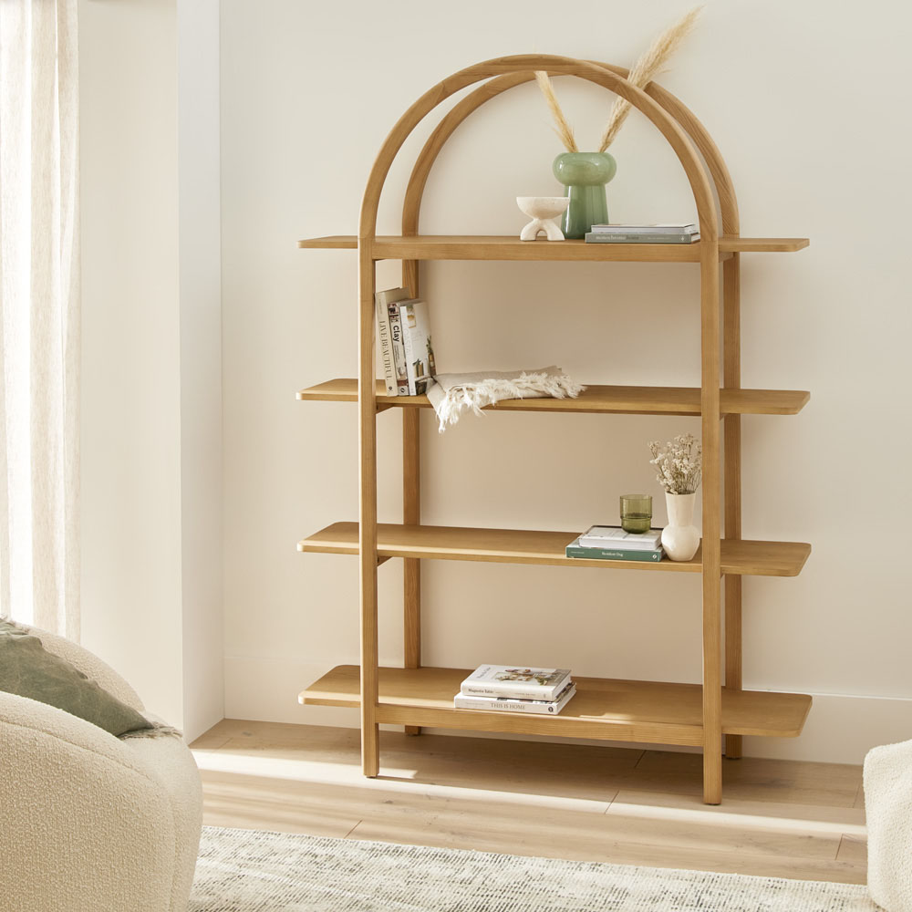 Lunar Oak Bookshelf | Adairs