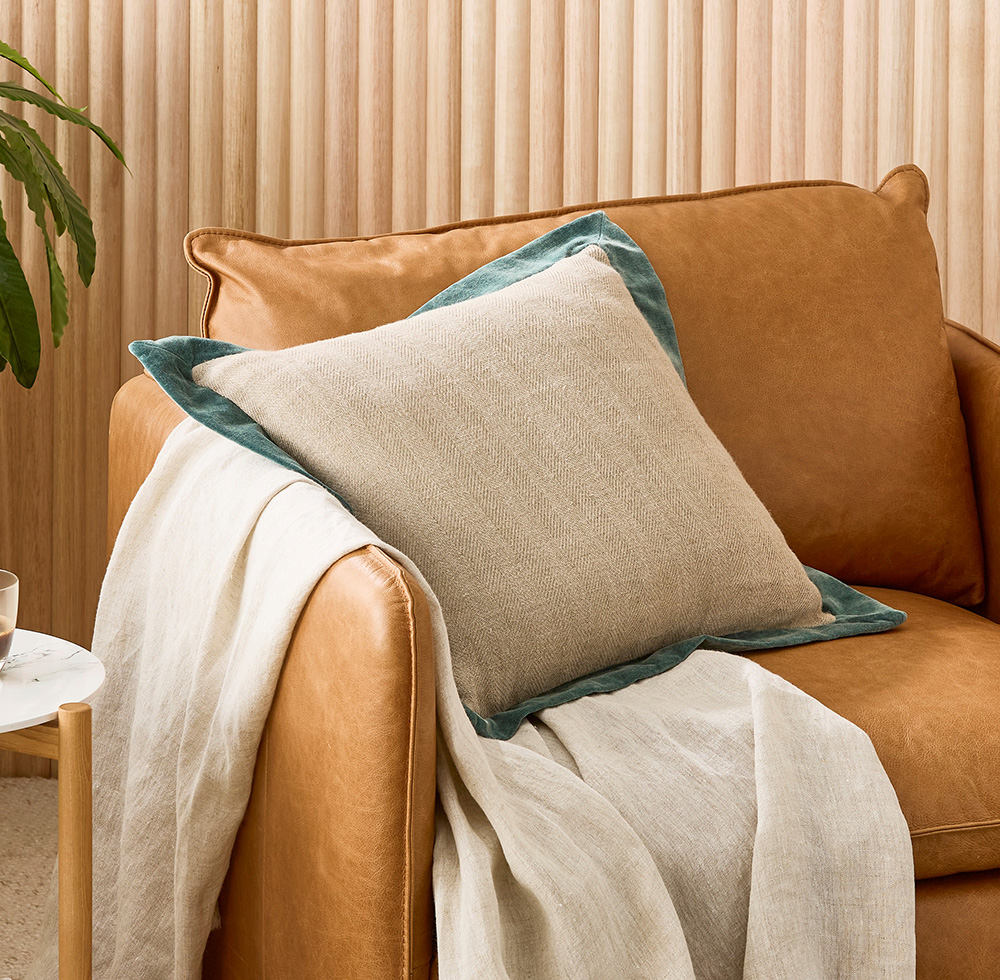 Arraya Granite Green Cushion | Adairs