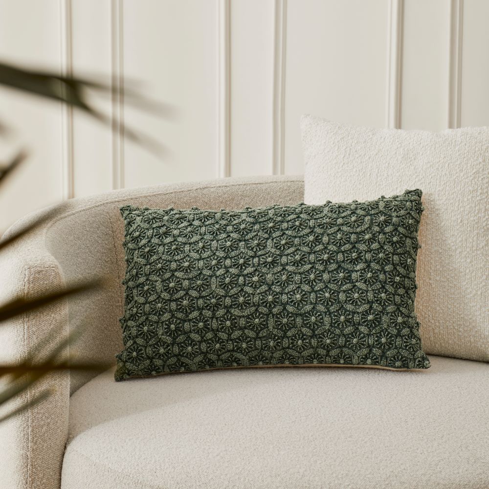 Mina Lily Pad Cushion | Adairs