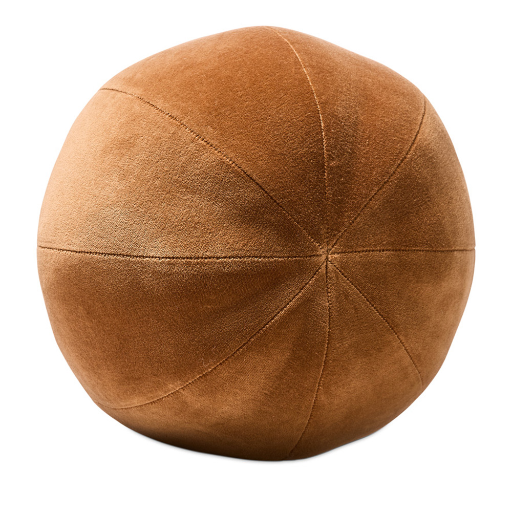 Bombay Amber Ball Velvet Cushion | Adairs