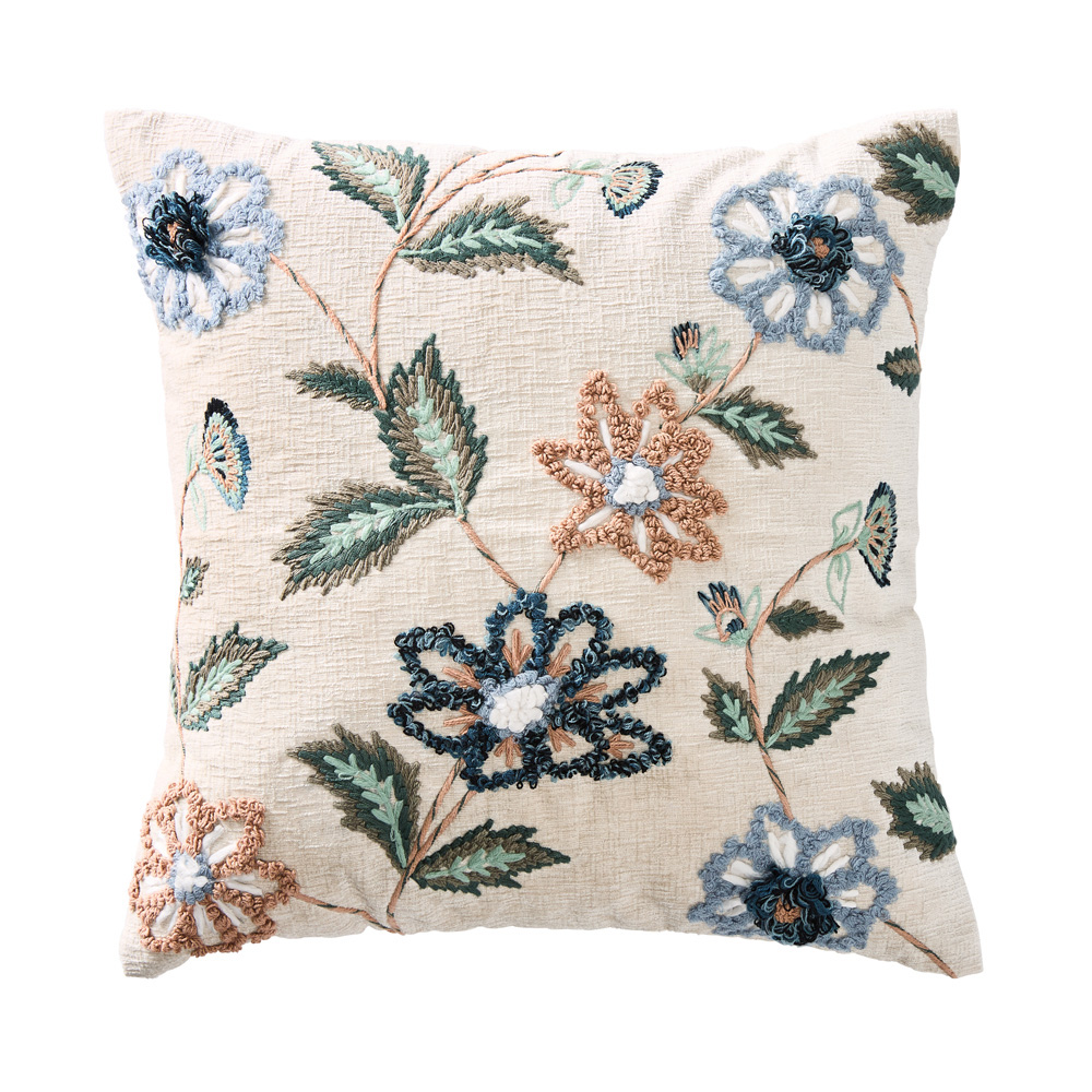 Cassia Blue Cushion | Adairs
