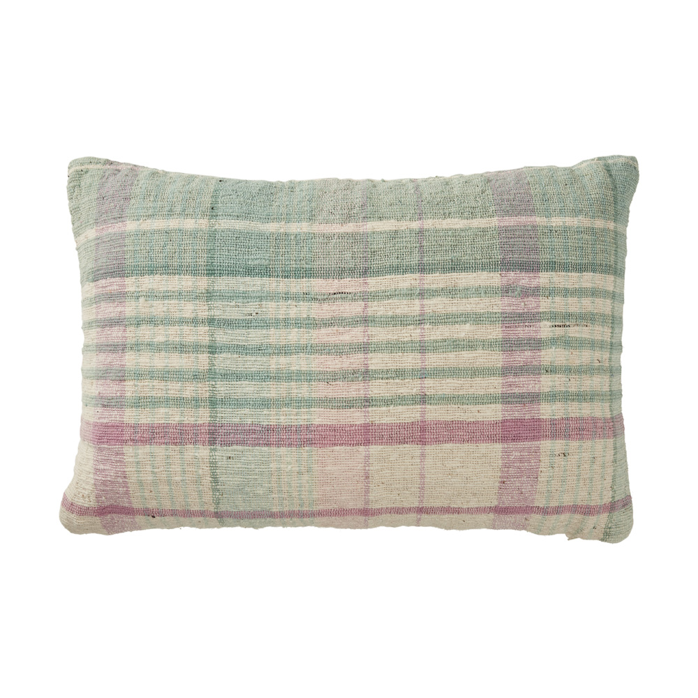 Robbie Green Check Cushion | Adairs