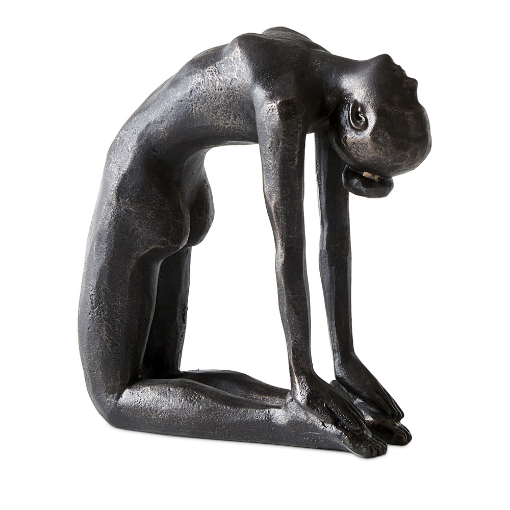 Pas De Deux Bronze Bending Statue | Adairs