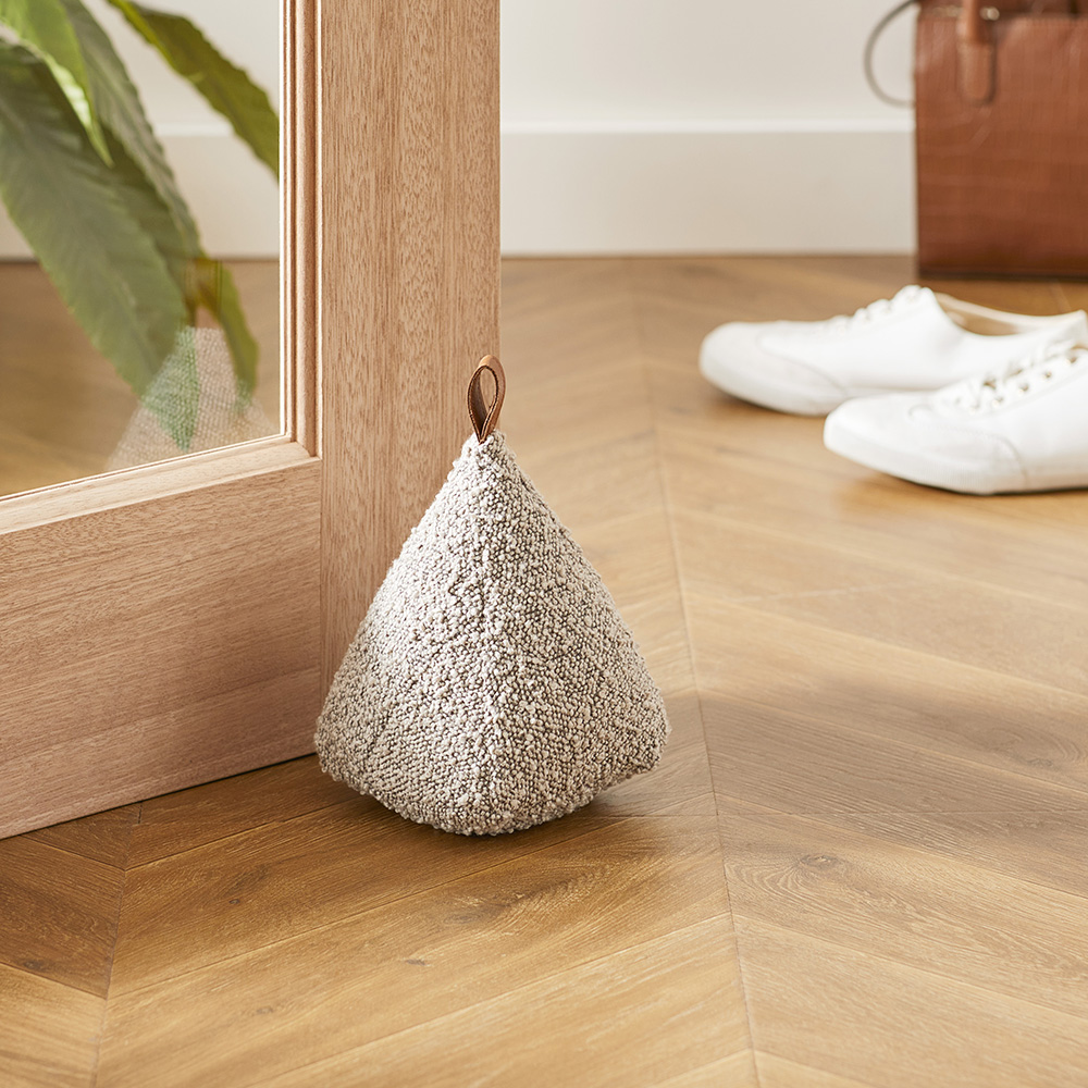 Boucle Dove Door Stop | Adairs