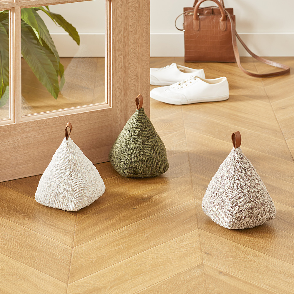 Boucle Dove Door Stop | Adairs