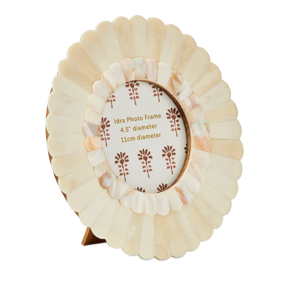 Idra Ivory Photo Frame | Adairs