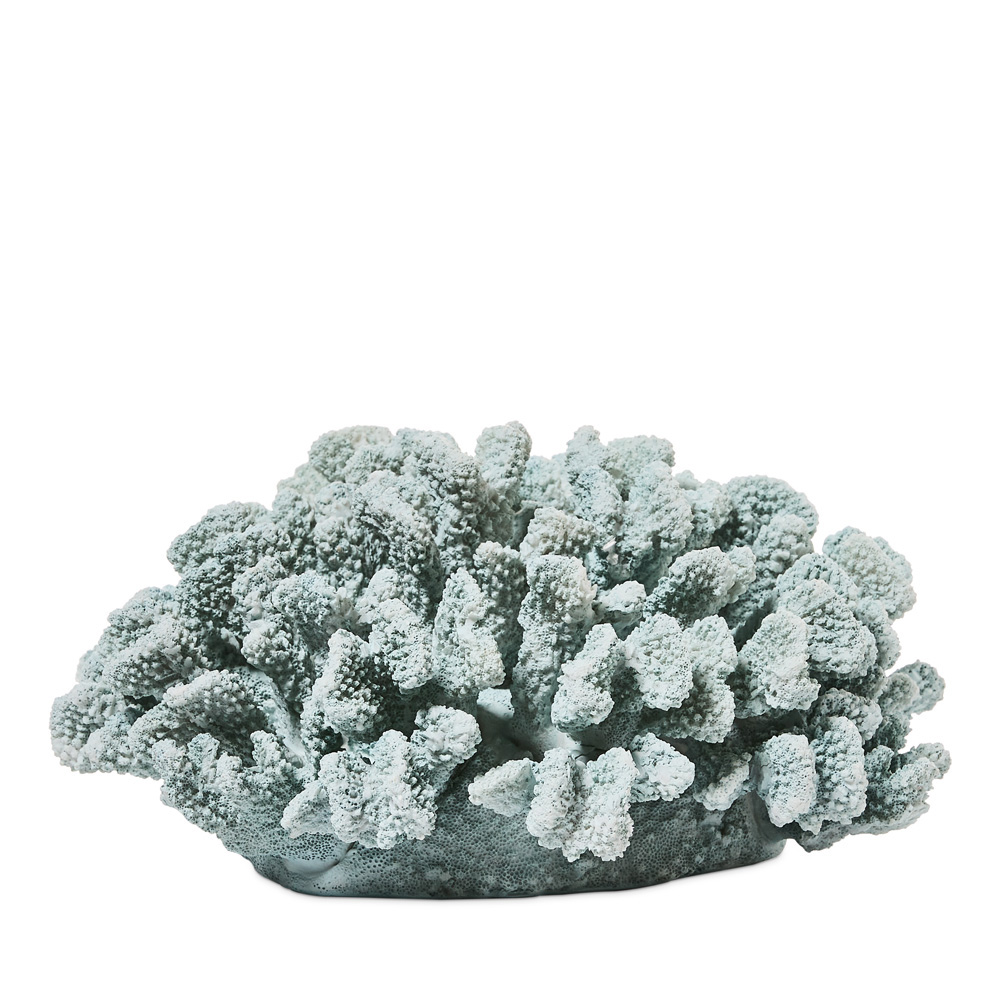 Byron Light Blue Coral Statue | Adairs