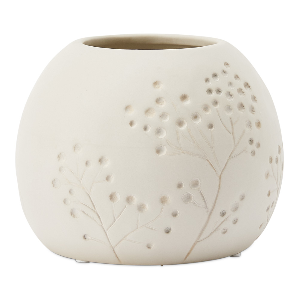 Pressed Flower Natural Vase | Adairs