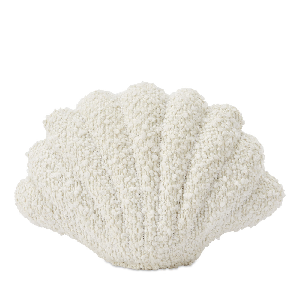 Boucle Shell Snow Door Stop | Adairs