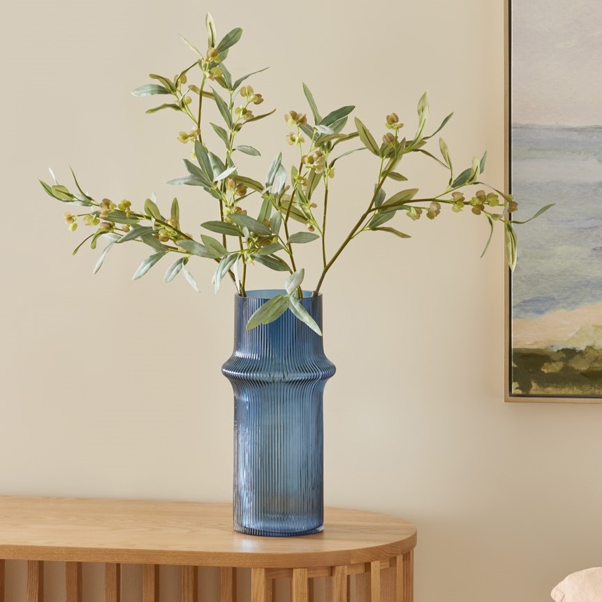 Botanical Green Flowering Olive Bunch Stem | Adairs