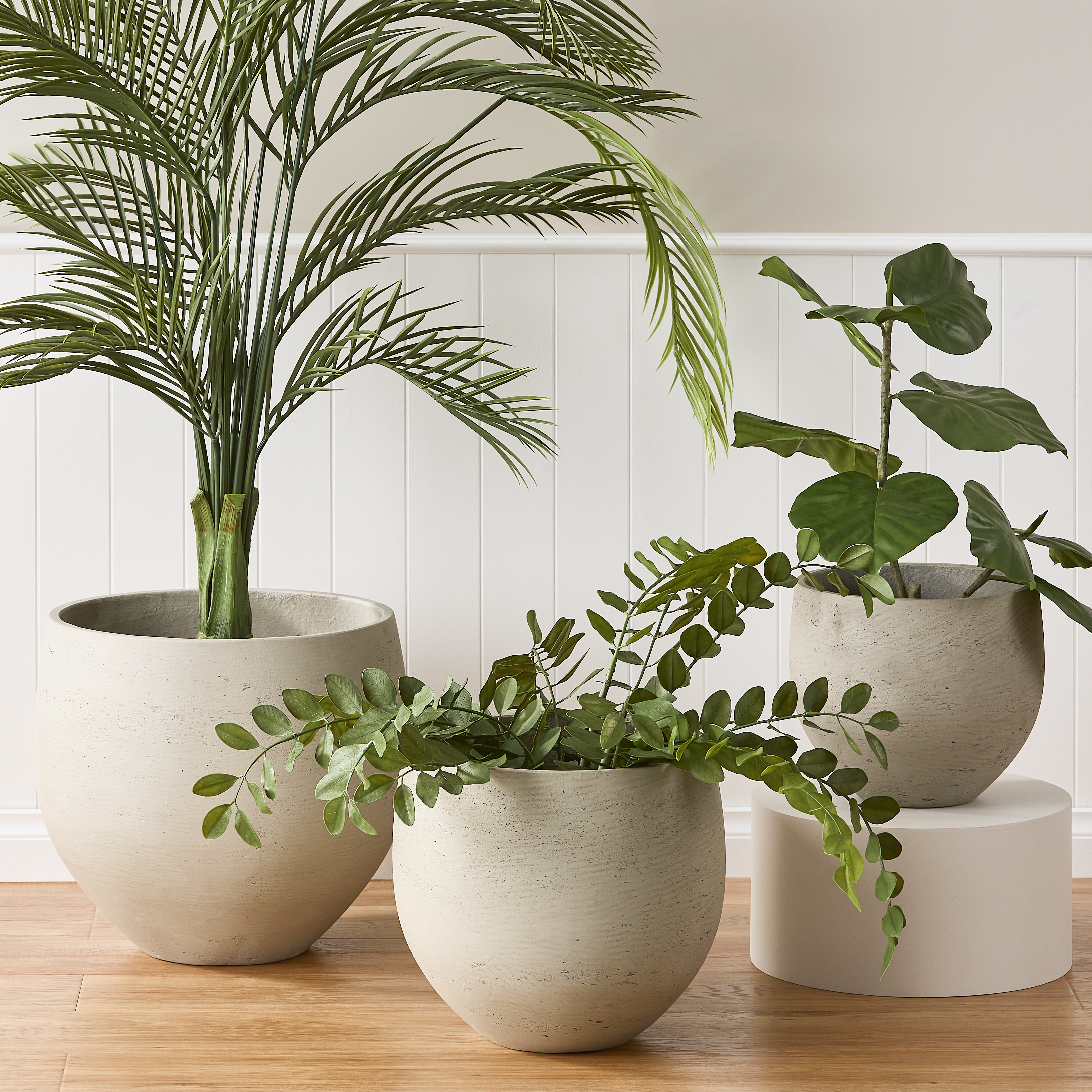 Neptune Grey Pot | Adairs