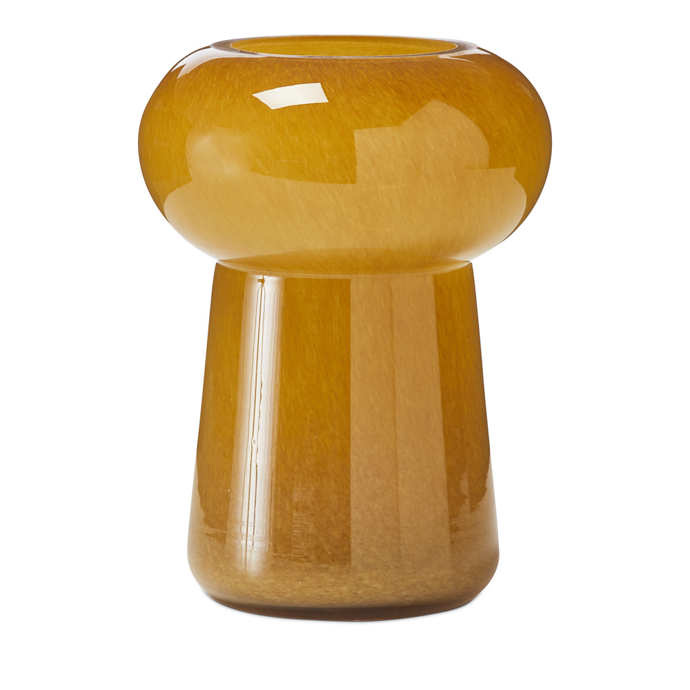 Tuba Amber Vase | Adairs
