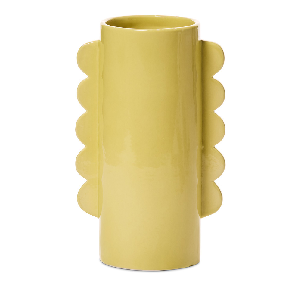 Sunset Chartreuse Vase | Adairs