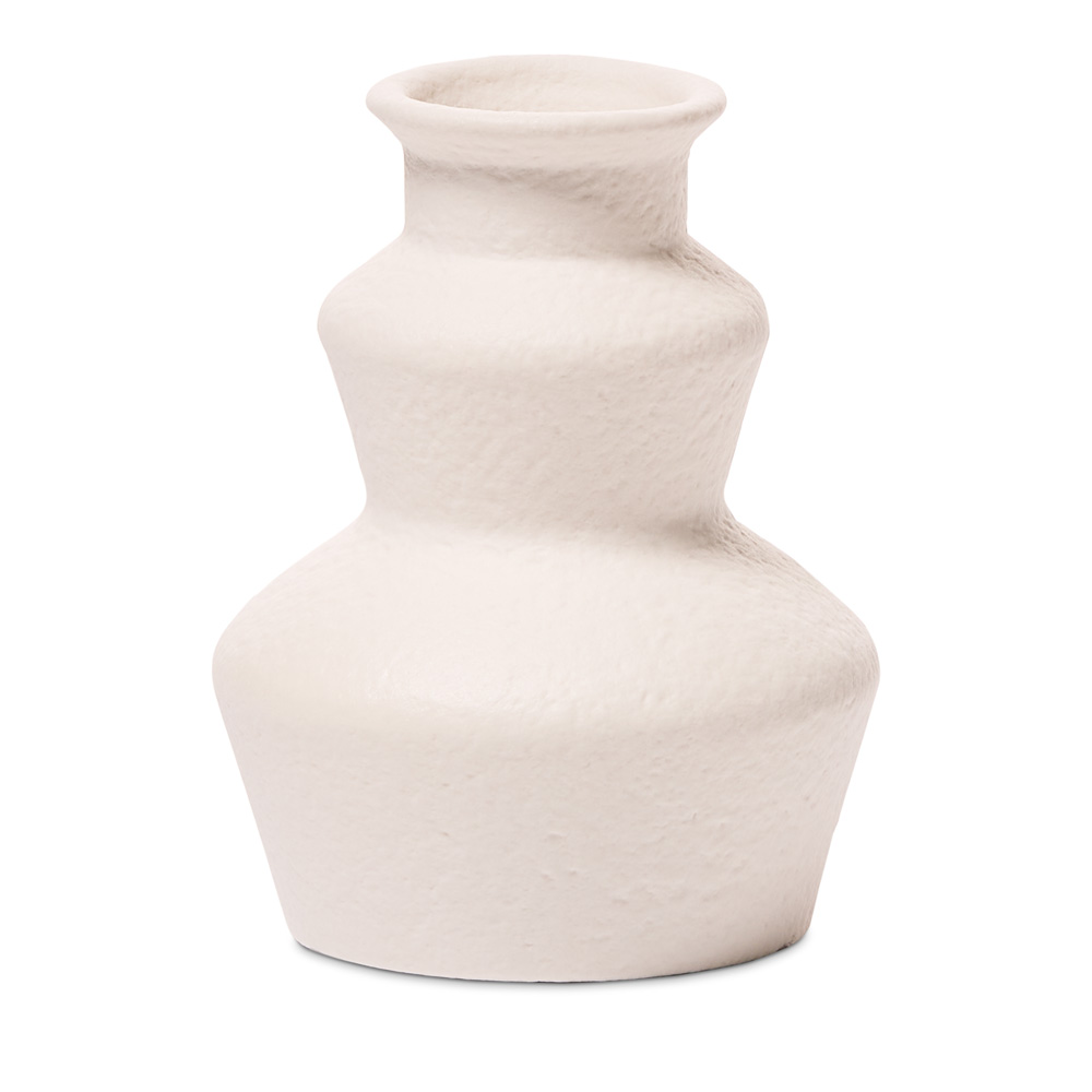 Angular White Vase | Adairs