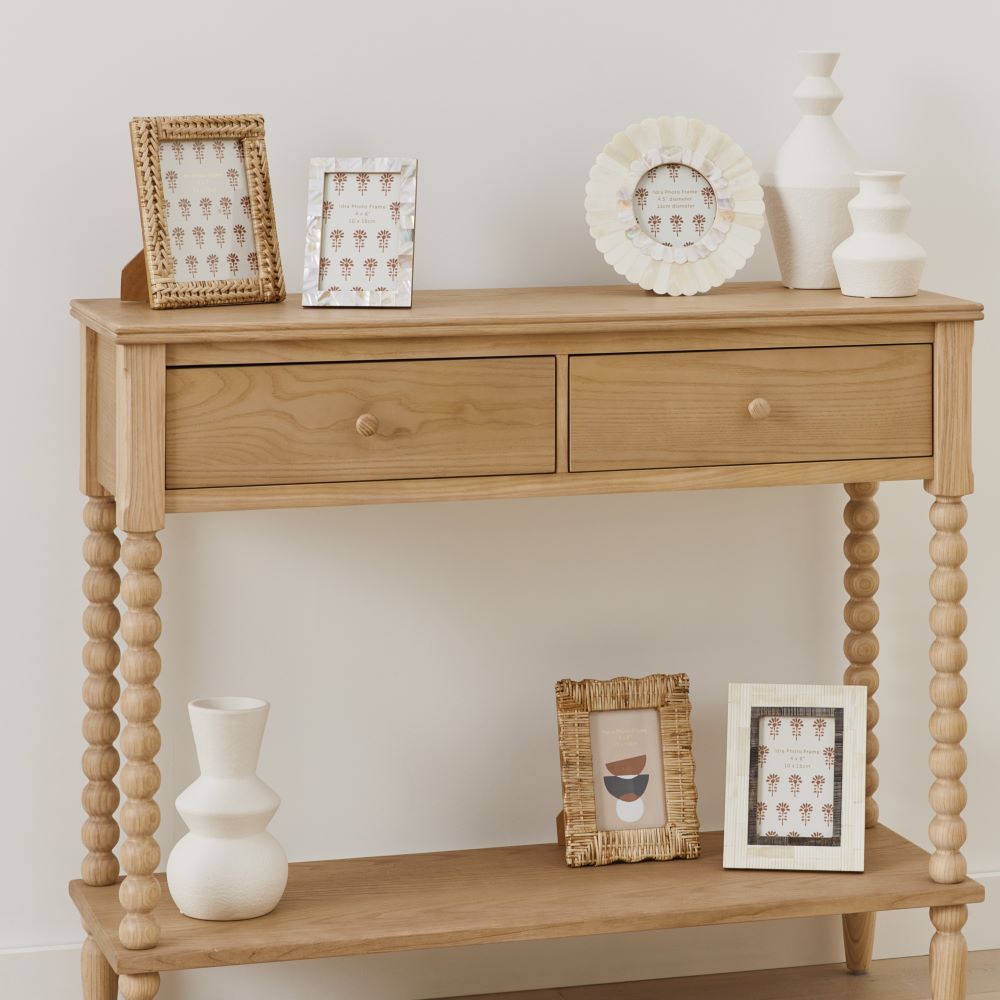 Angular White Vase | Adairs