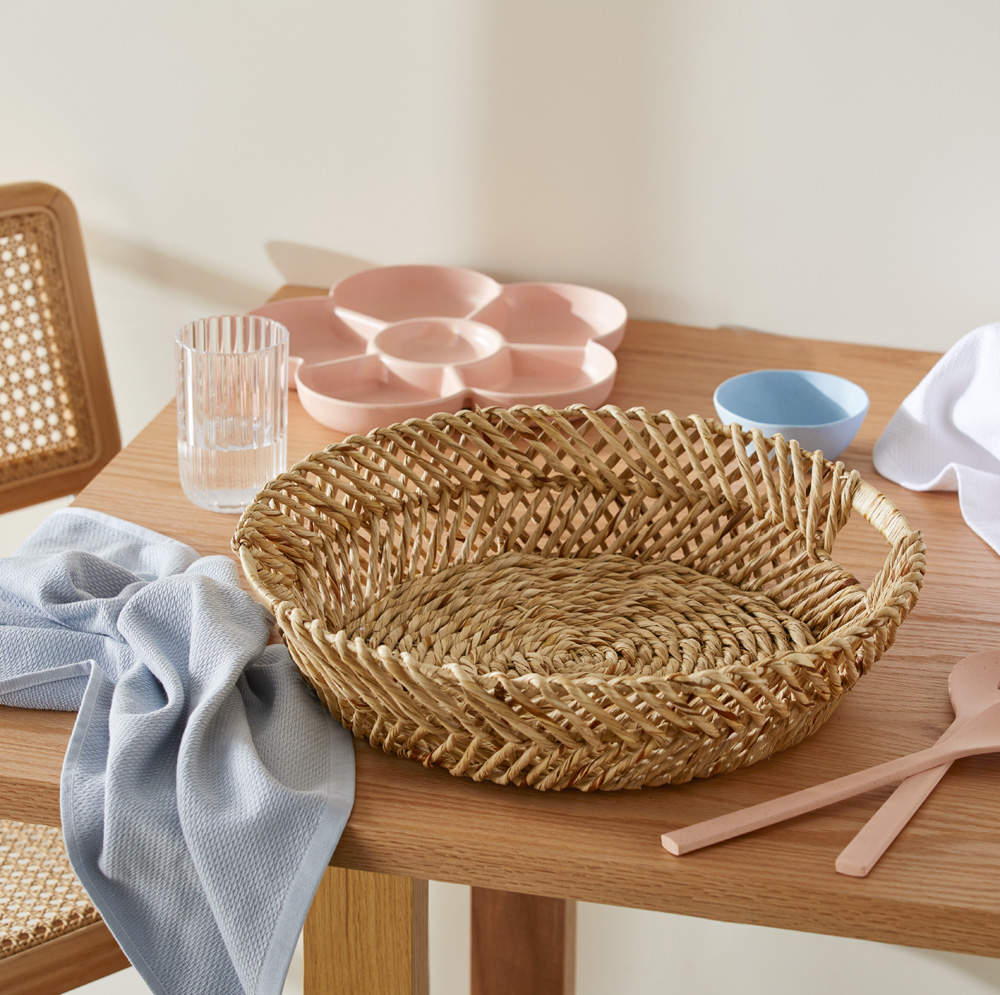 Chevron Natural Tray | Adairs