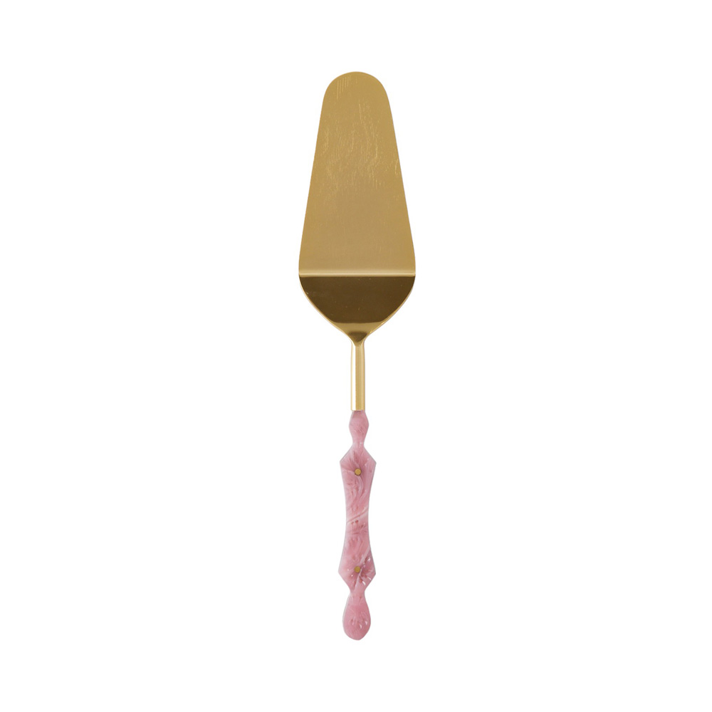 Verona Rose Pink Cake Server | Adairs
