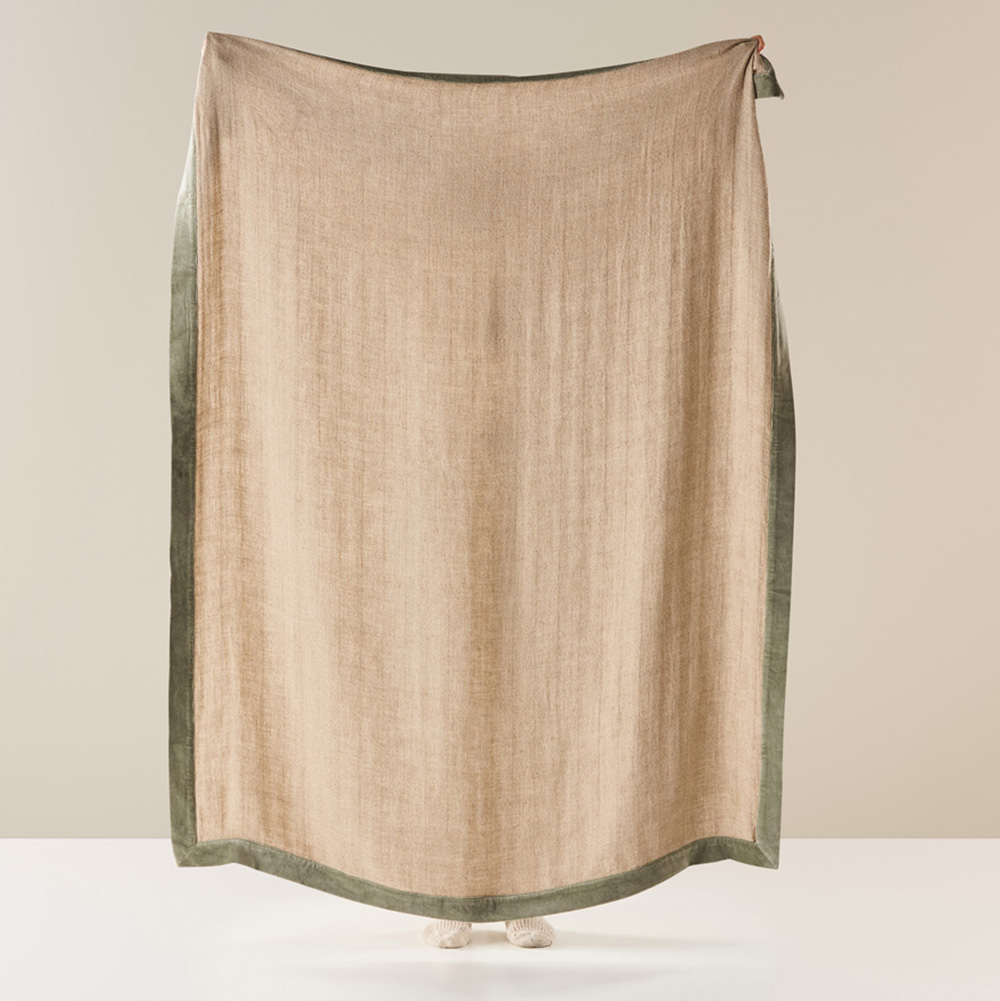Arraya Sage Throw | Adairs