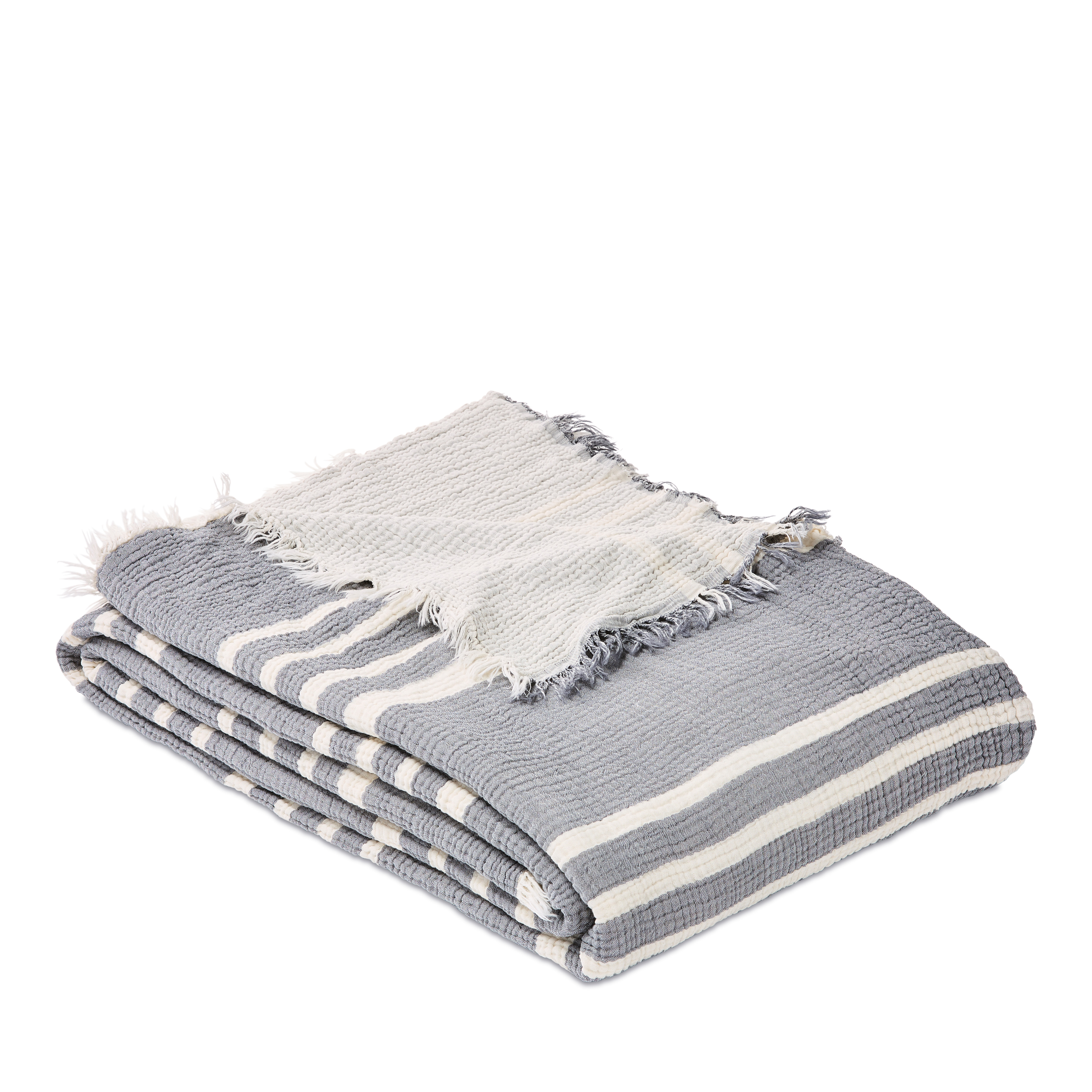 European Blue Lario Blanket | Adairs