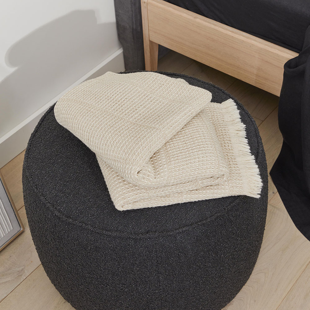 European Collection Natural Tallinn Throw | Adairs