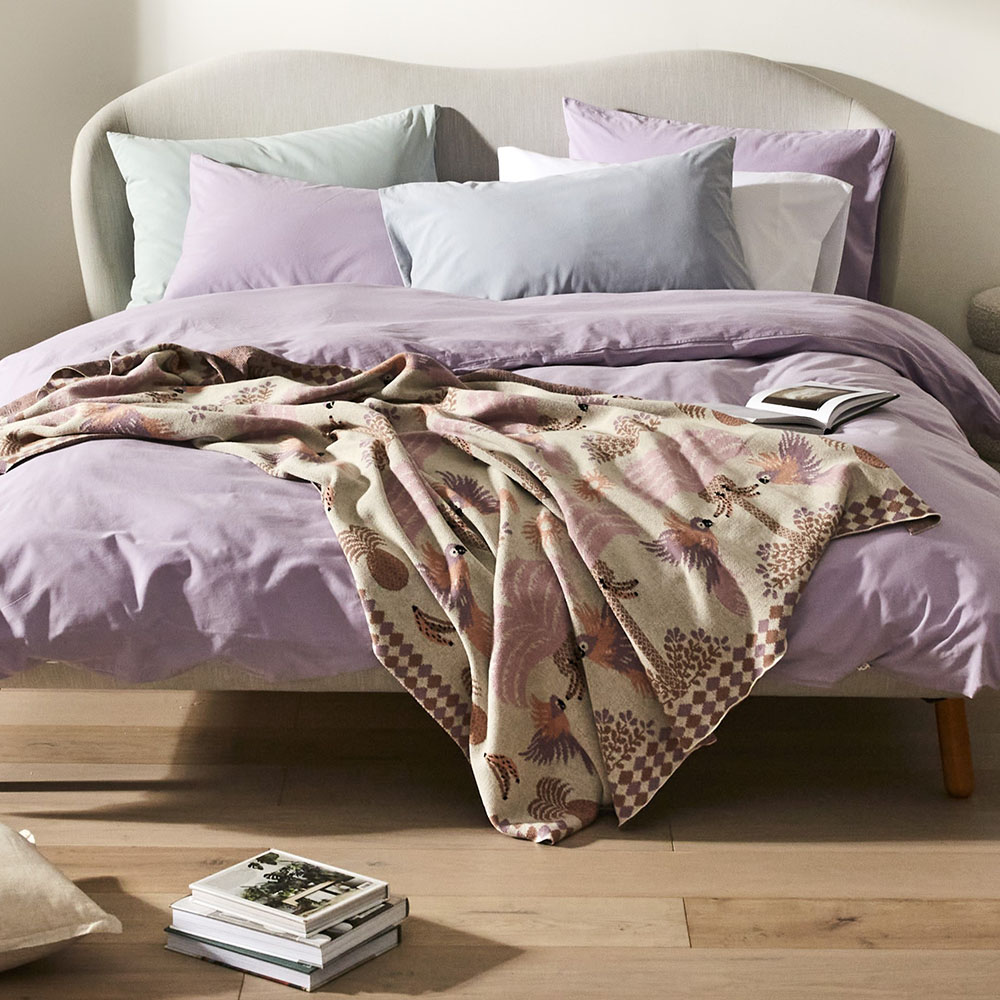 Isla Earth Knit Throw | Adairs