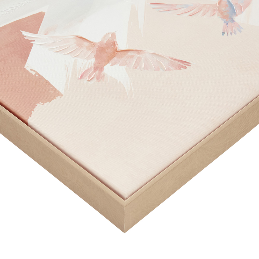Aves Sunset Flock Canvas | Adairs